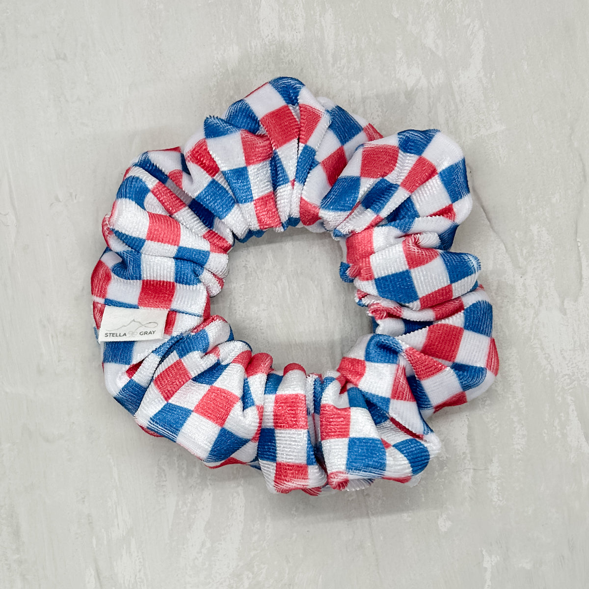 Scrunchies | Checkered Flag – Stella and Gray